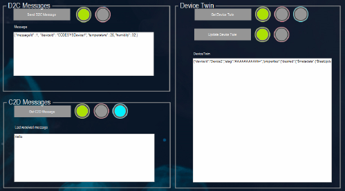 Example: Using the Azure IoT Hub Client SL Library